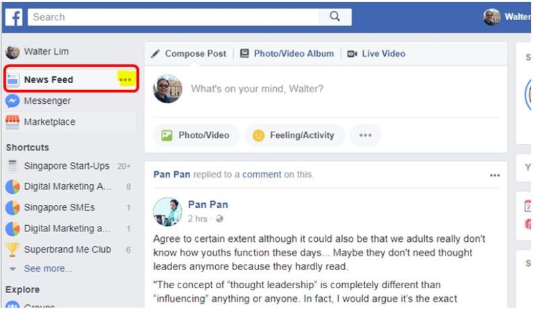 How To Manage Your Facebook News Feed | Cooler Insights