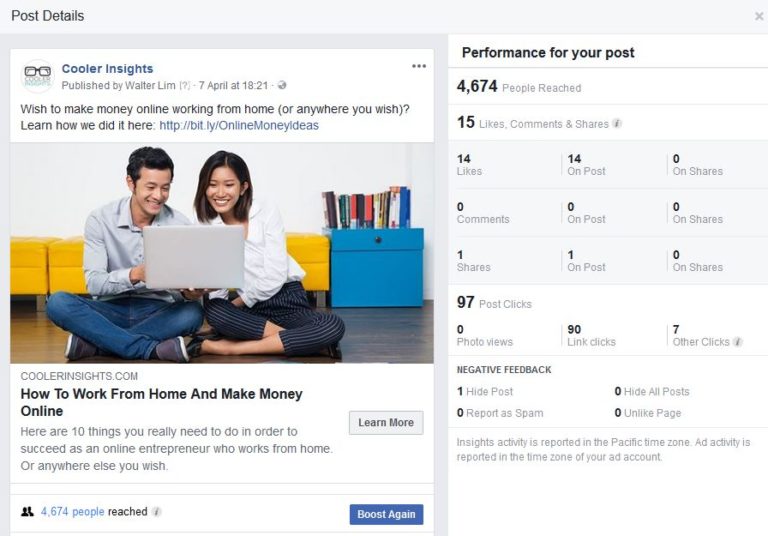 Facebook Marketing 101: How To Read Facebook Insights | Cooler Insights