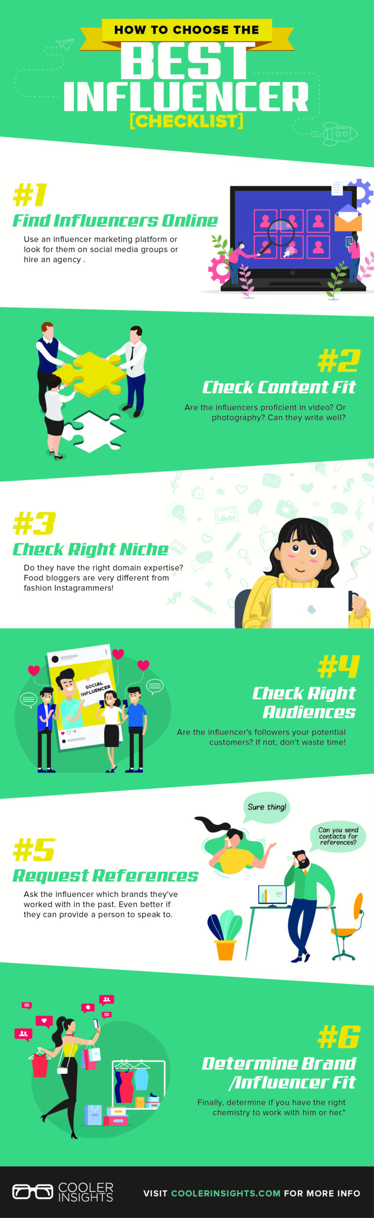 How To Choose The Best Influencers For Your Brand [CHECKLIST] | Cooler ...