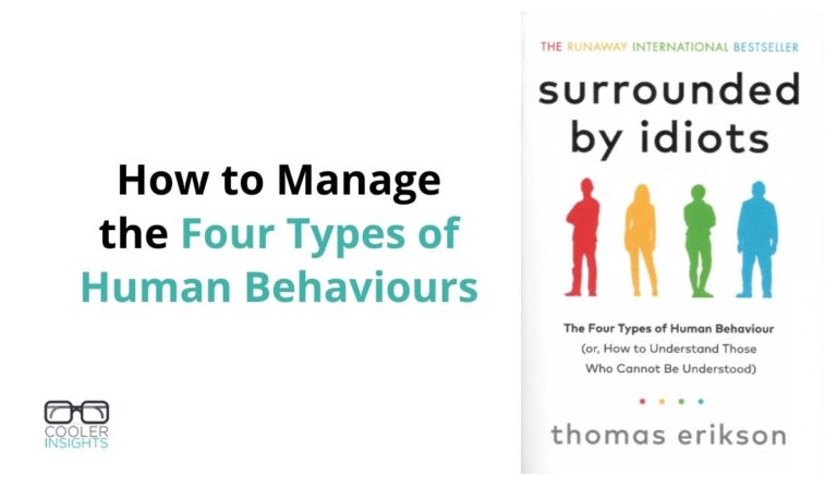 How to Manage the Four Types of Human Behaviour | Cooler Insights