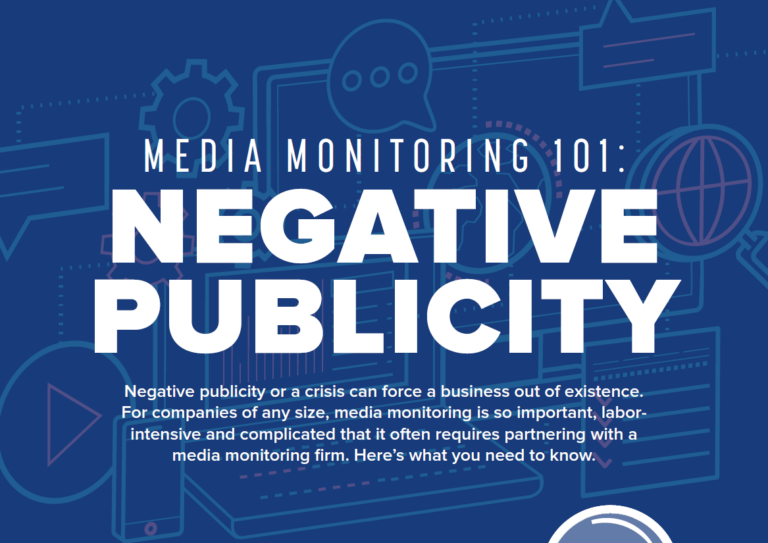 Media Monitoring And Managing Negative Publicity In Business | Cooler ...